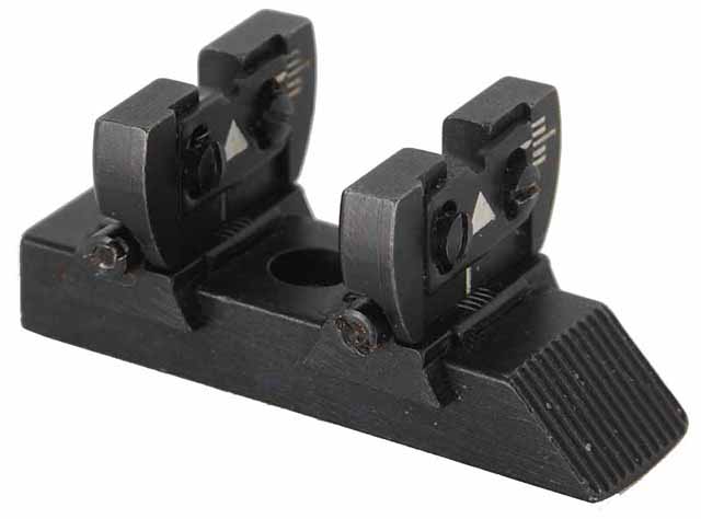Used ~ Rear sight, for DP Kodiak Express Rifle, two leaf sight, missing ...