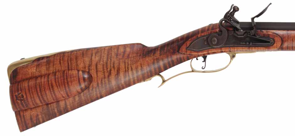 Christian's Spring Longrifle, .62 caliber, 37" swamped barrel, Chambers ...