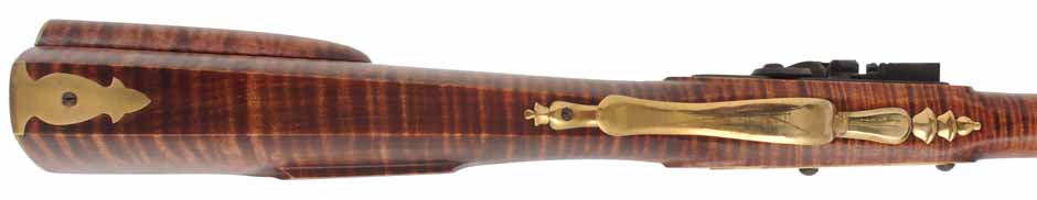 Christian's Spring Longrifle, .62 caliber, 37" swamped barrel, Chambers ...